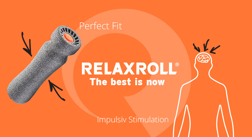Relaxroll Standard Grosses Set - Relaxroll Faszienrolle